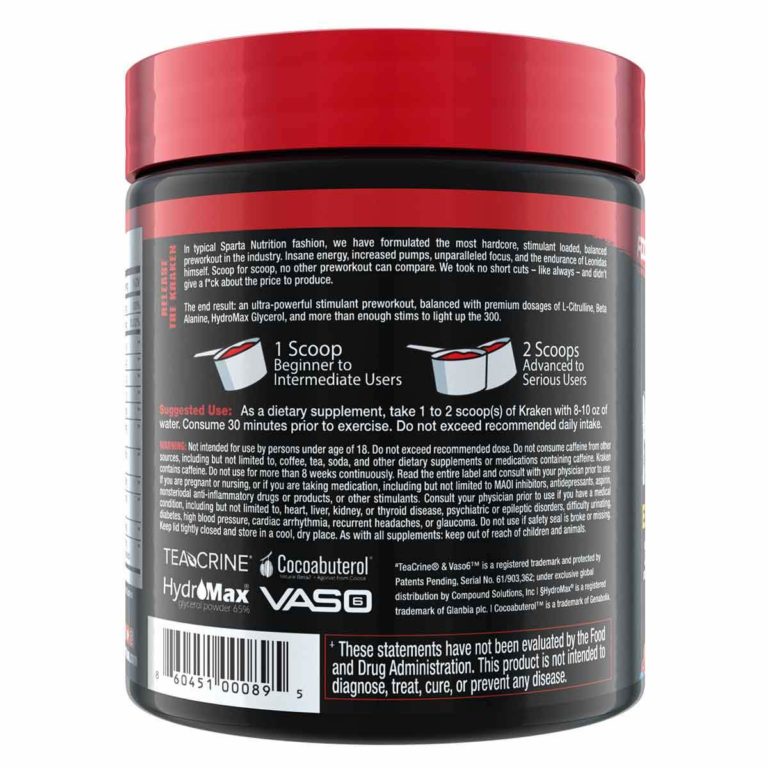 KRAKEN EXTREME PRE-WORKOUT - Nutrition Rite